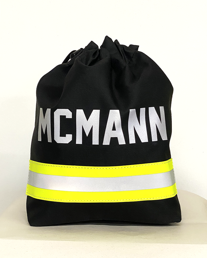 Bucket Brigade USA. Firefighter gear, bunker gear bags, fire buckets